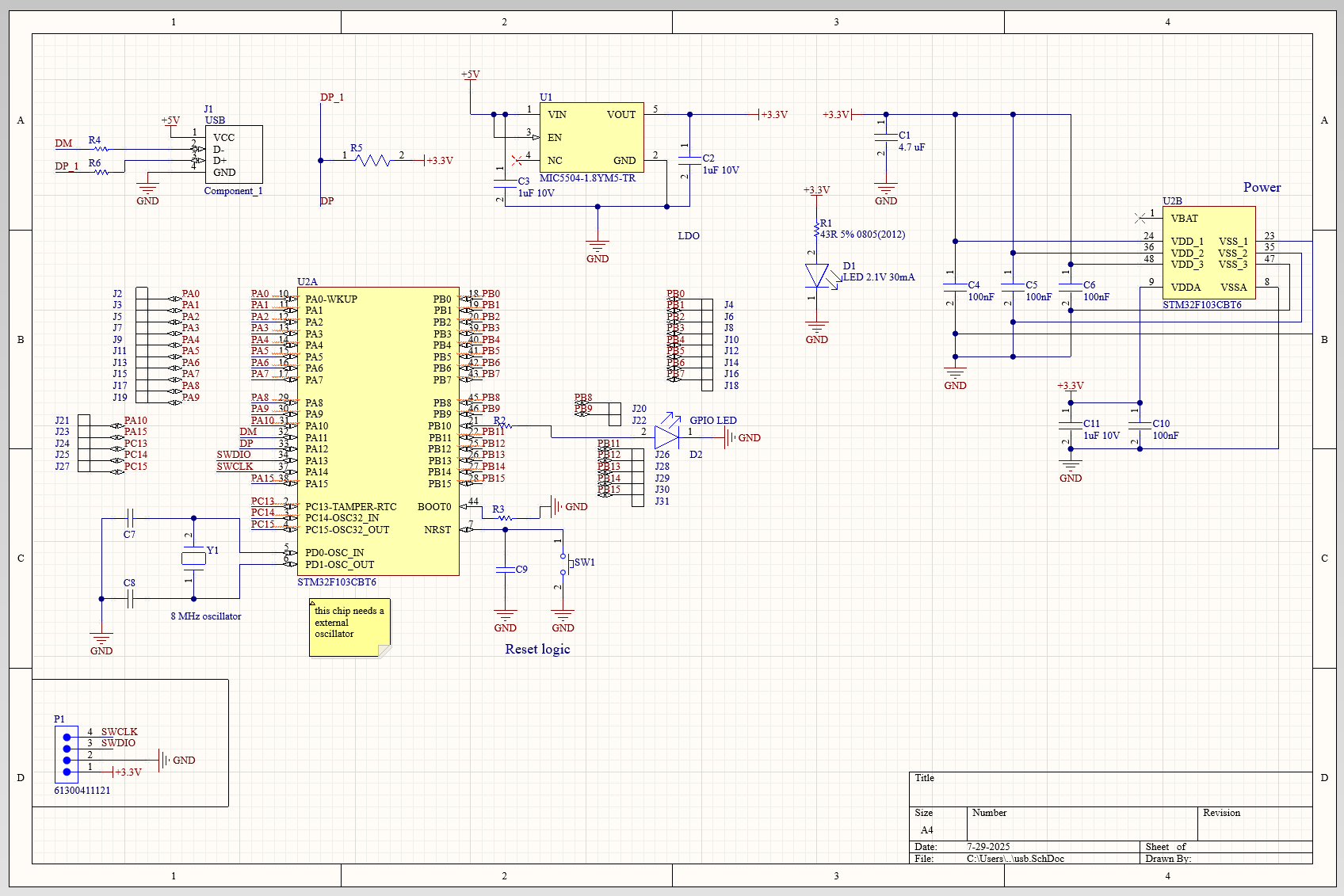 Target No Device Found Error In Initializing St L Stmicroelectronics Community