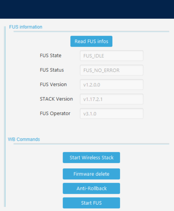 Solved: STM32WB5MMG: Cube Monitor RF refuses to connect - STMicroelectronics Community