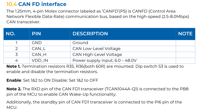 CAN FD communication - STMicroelectronics Community