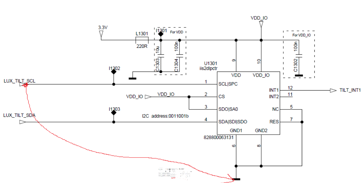 impacts of IIC error injection with IIS2DLPC - STMicroelectronics Community