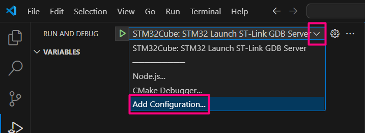 How To Debug An External Elf File In Vs Code Stmicroelectronics Community