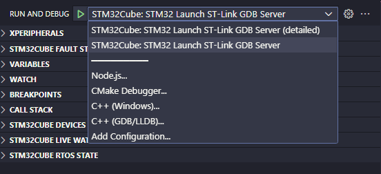 How To Debug An External Elf File In Vs Code Stmicroelectronics Community