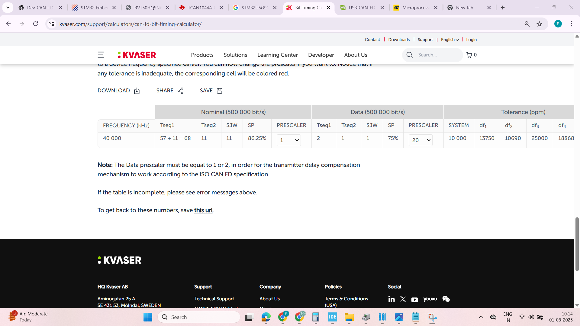 CAN FD communication - STMicroelectronics Community