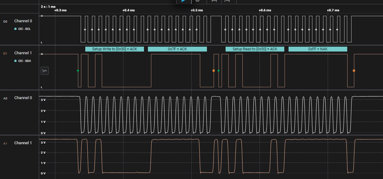 Solved: I2C communication is not working between ST25R3916... - STMicroelectronics Community