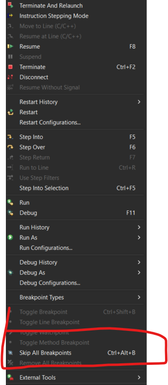 Solved: Can't set breakpoints in STM32 Cube IDE. Not getti... - STMicroelectronics Community
