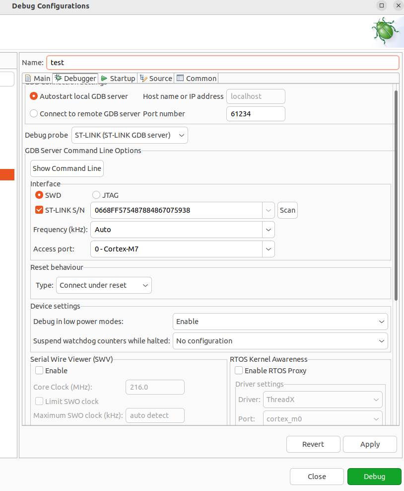 Check SWV ITM trace from code - STMicroelectronics Community
