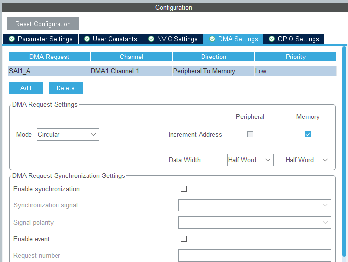 Solved: I2S on STM32WB55 - STMicroelectronics Community