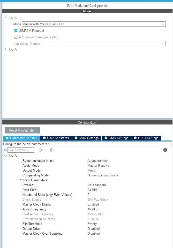 Solved: I2S on STM32WB55 - STMicroelectronics Community
