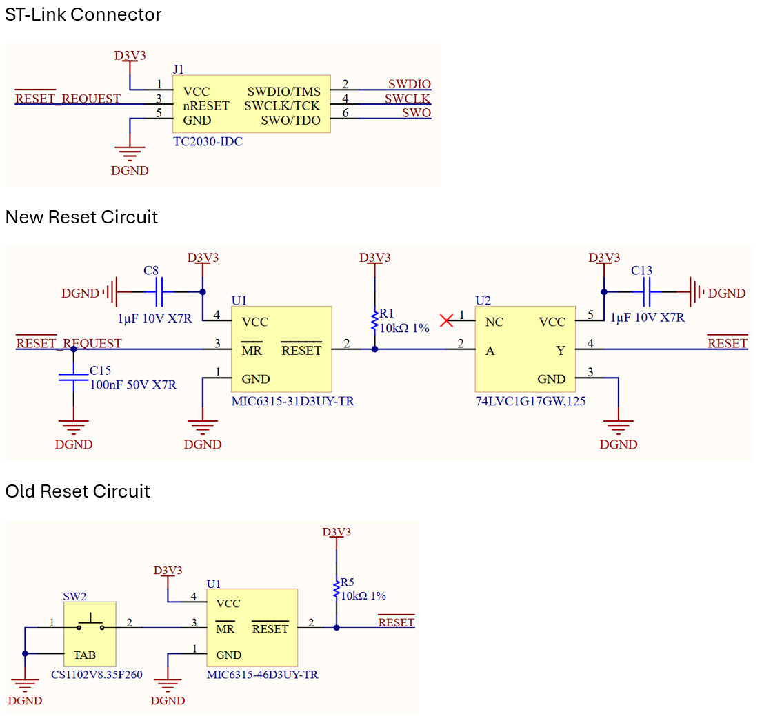 St Link Not Properly Resetting Stm32 Stmicroelectronics Community