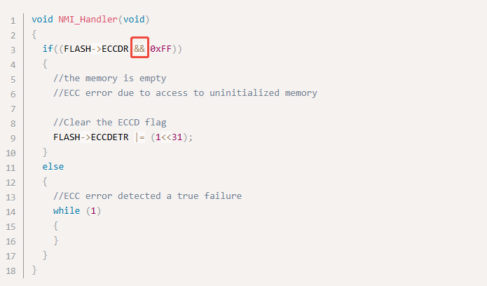Handling ECC errors in STM32H5 series: Reading unw... - STMicroelectronics Community