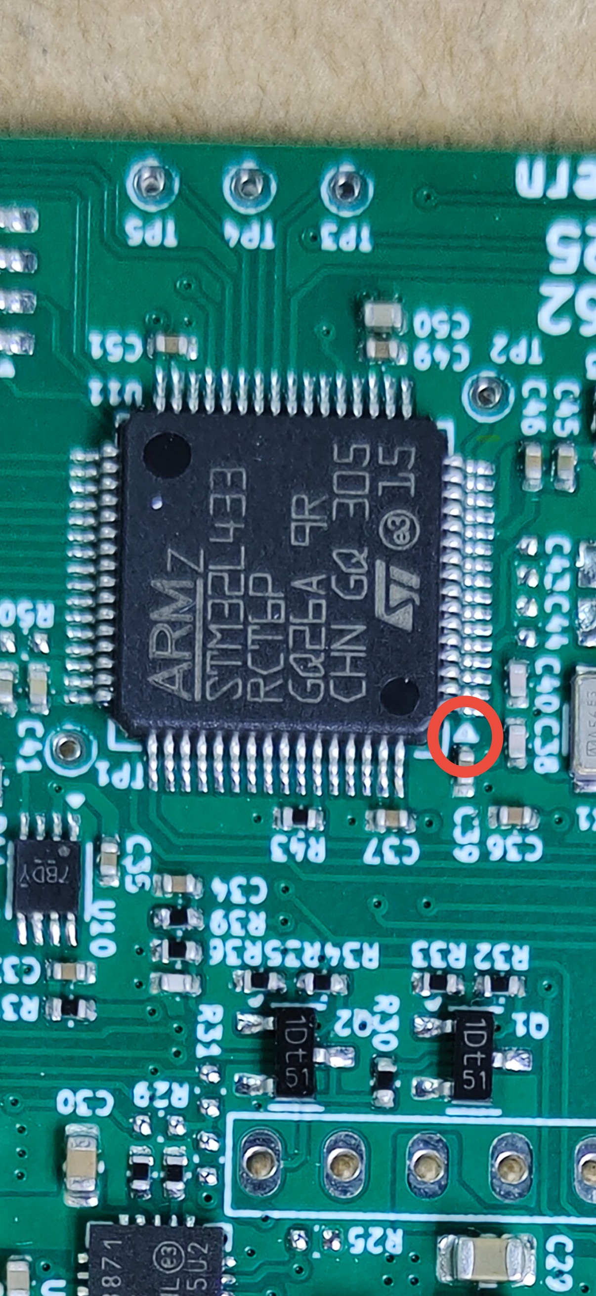 Solved: Confirm pin 1 on STM32L433 - STMicroelectronics Community