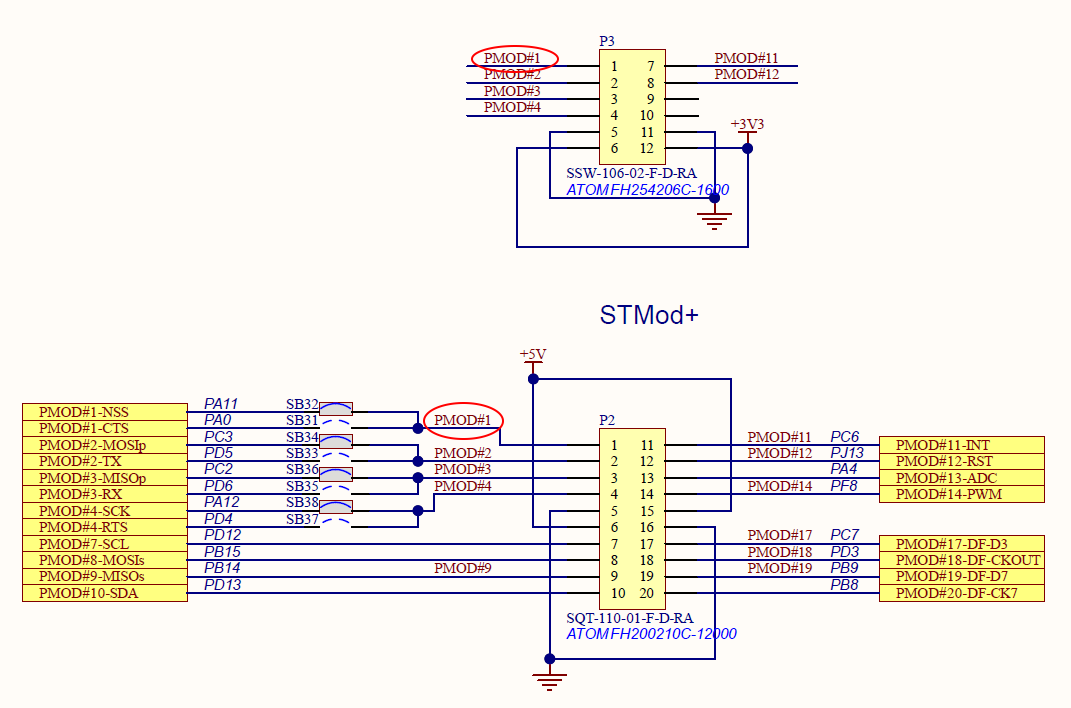 Solved: How to use multiplexing port. - STMicroelectronics Community