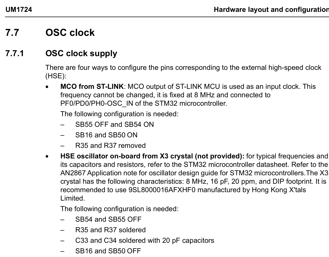 Solved: Is STM32 Nucleo F446 handle HSE bypass from STLINK... - STMicroelectronics Community