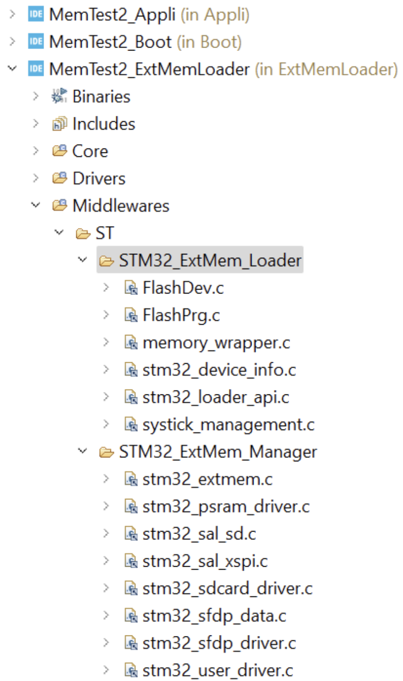 H7R3 External Memory Loader Issues - Macronix NOR ... - STMicroelectronics Community