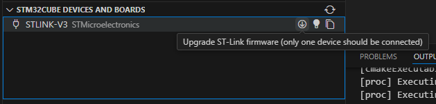 Solved: ST-LINK connection issue with VSCode - STMicroelectronics Community