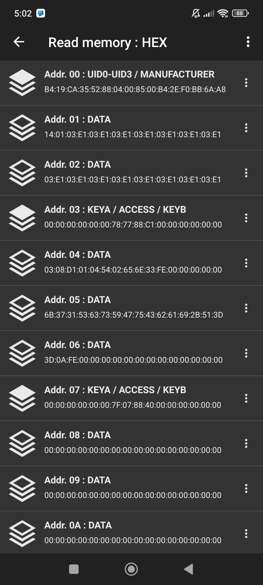 Reading an NDEF text from a mifare tag using cr95h... - STMicroelectronics Community