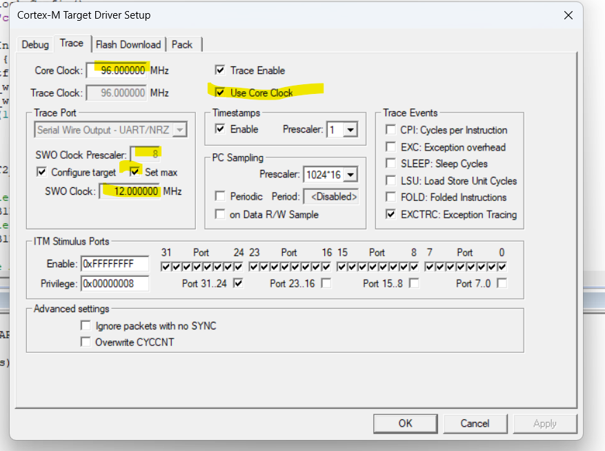 Solved: SWO only works at 16MHz with STLINK-V3PWR - STMicroelectronics Community