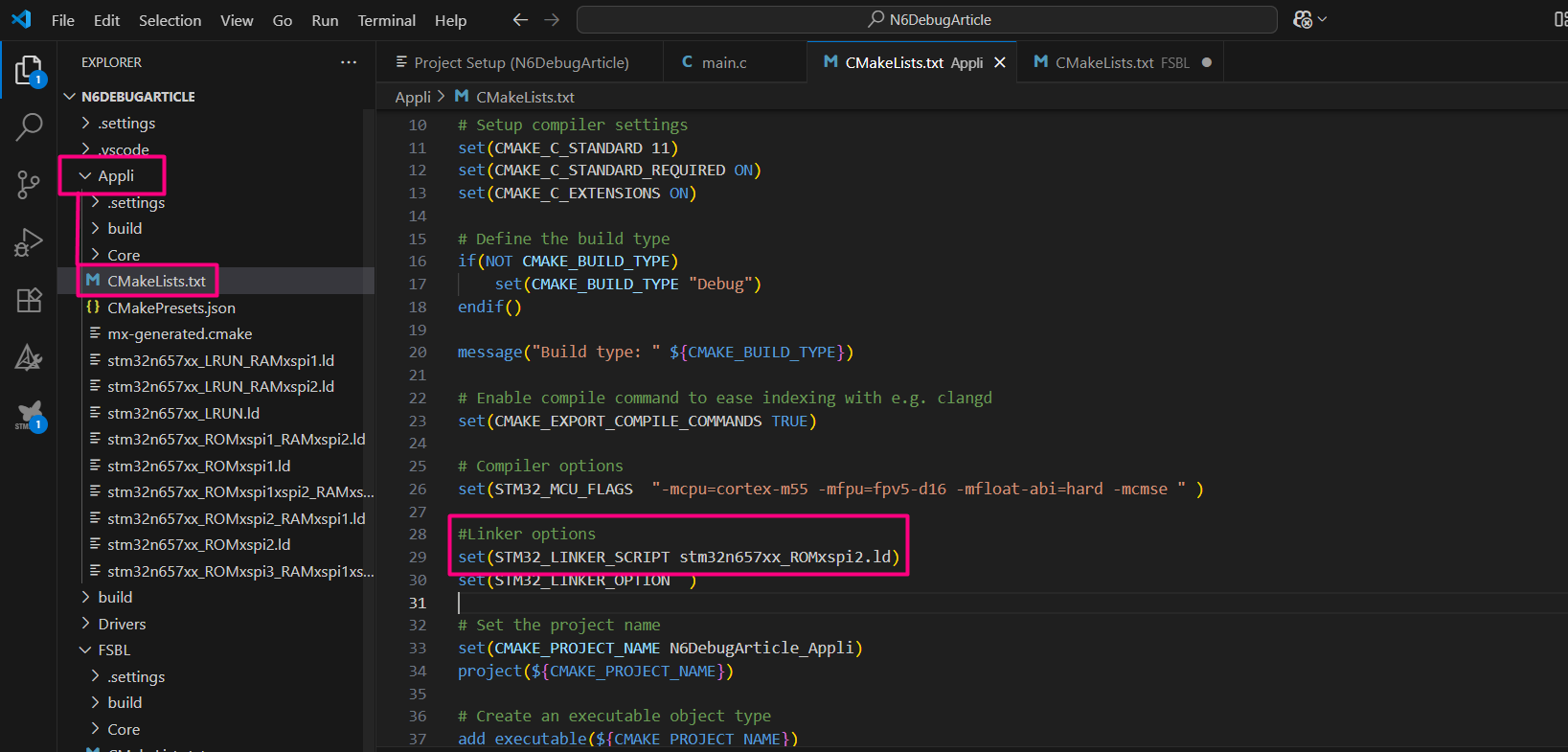 How To Debug The Stm32n6 Using Vs Code Stmicroelectronics Community