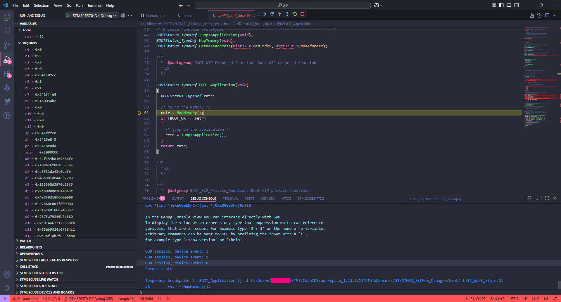 How To Debug The Stm32n6 Using Vs Code Stmicroelectronics Community