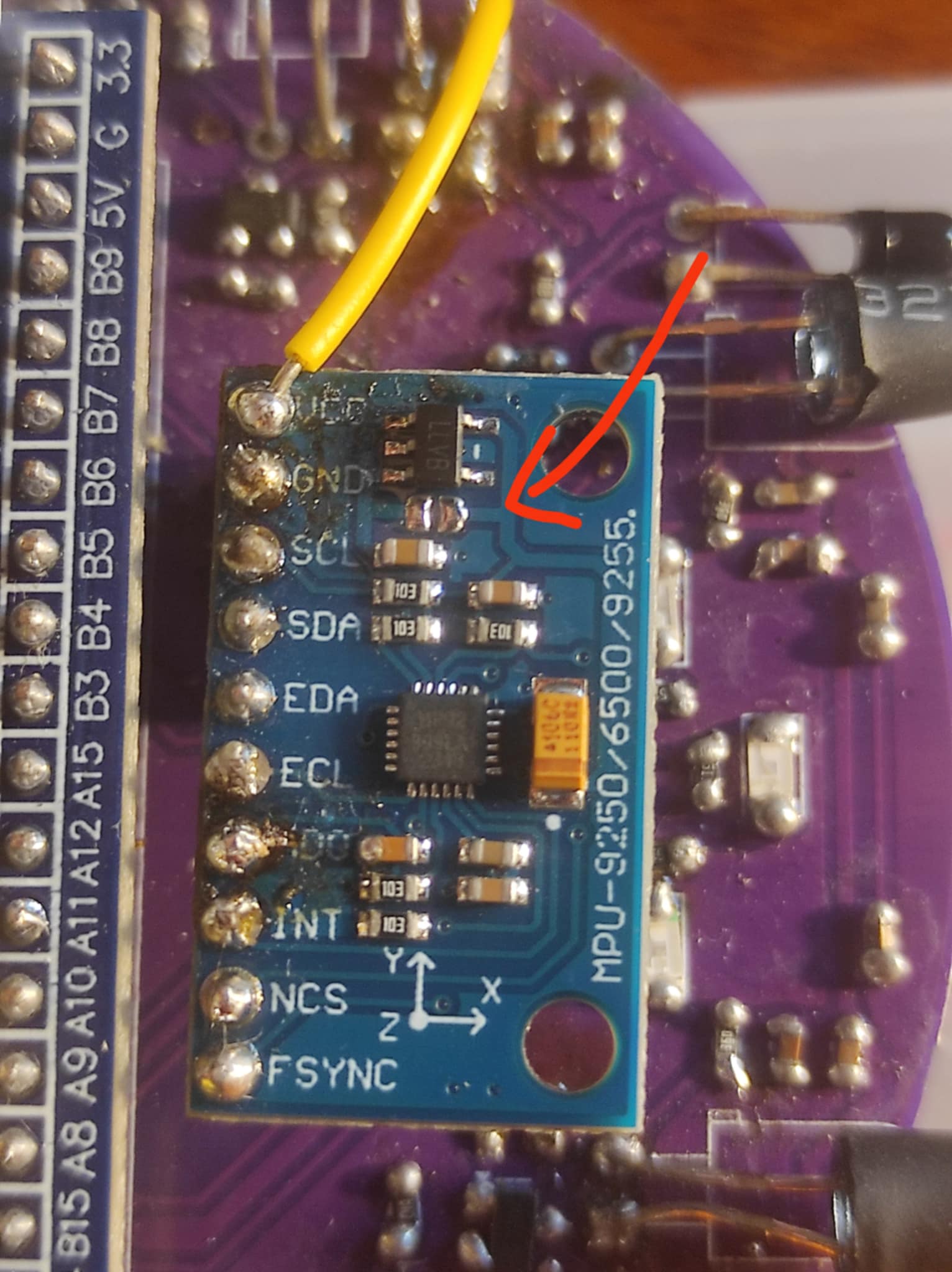 Solved: MPU-6500 module - STMicroelectronics Community