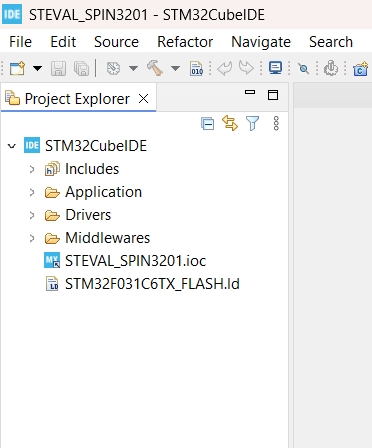 Why STM32CUbeIde does not create Core folder worki... - STMicroelectronics Community