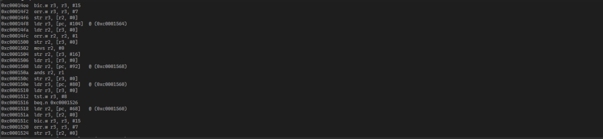 Solved: Jumping and executing application code from SDRAM. - STMicroelectronics Community