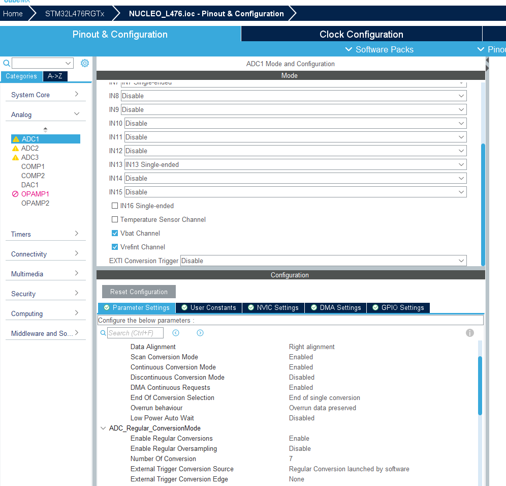 Solved: How to measure VBAT using ADC correctly in STM32L4... - STMicroelectronics Community