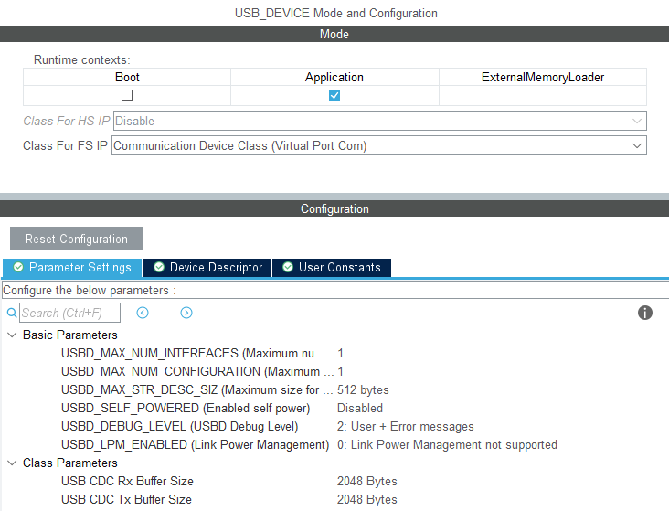 Solved: STM32H7R3 USB FS device enumeration problem - STMicroelectronics Community