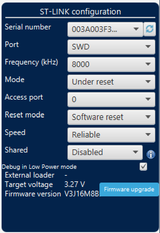 Establishing the initial connection with NUCLEO-WB... - STMicroelectronics Community