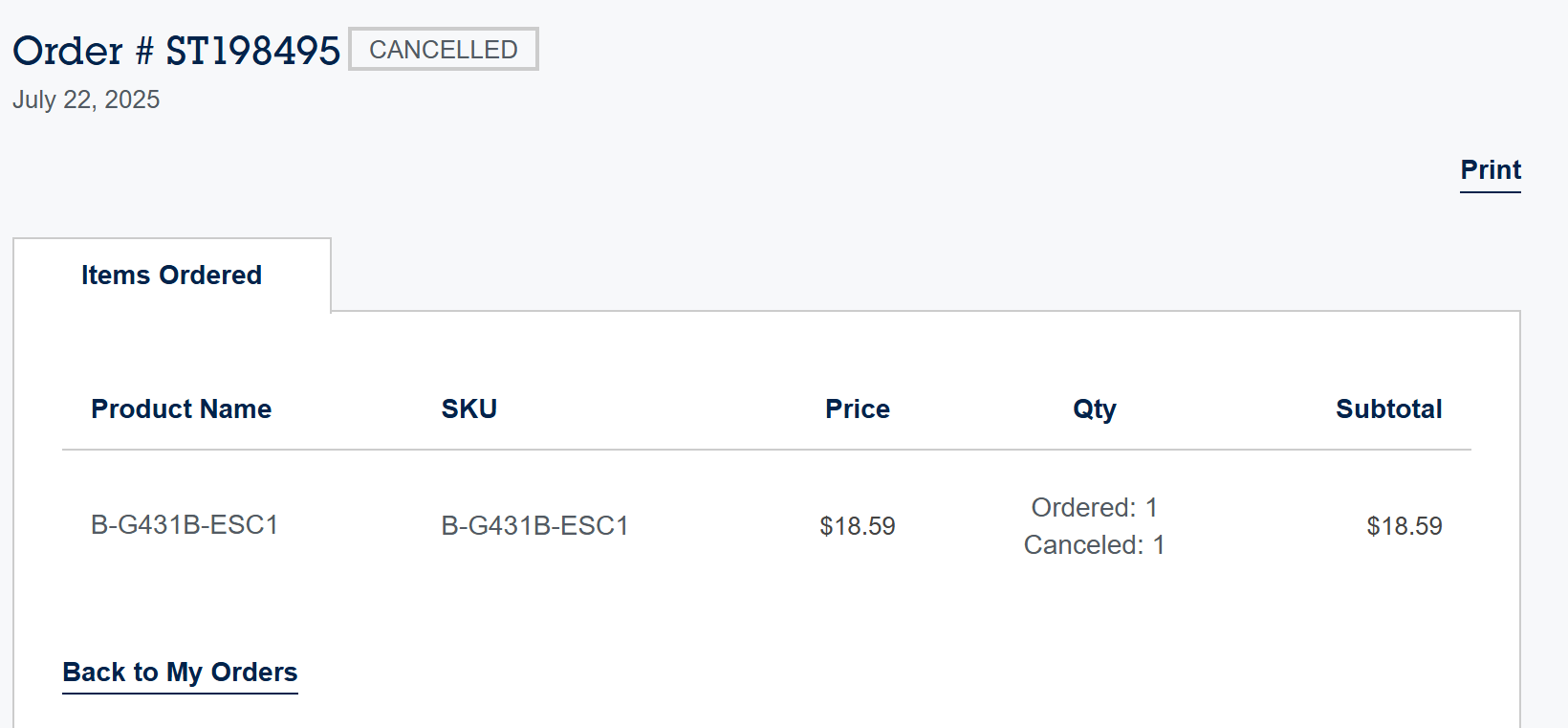 Solved: Refund for cancelled order - STMicroelectronics Community