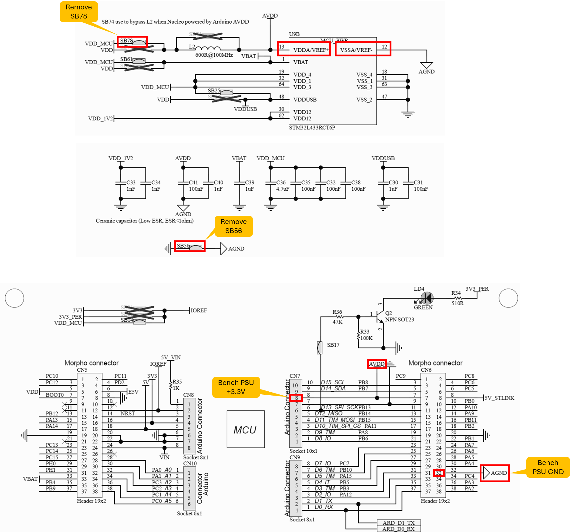 Solved: DAC still works even when VDDA and VSSA pins are f ...