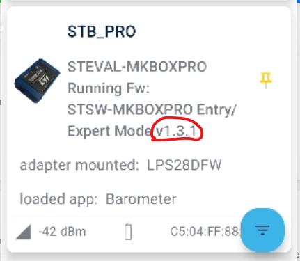 Solved: ST BLE Sensor app no "flow" function - STMicroelectronics Community