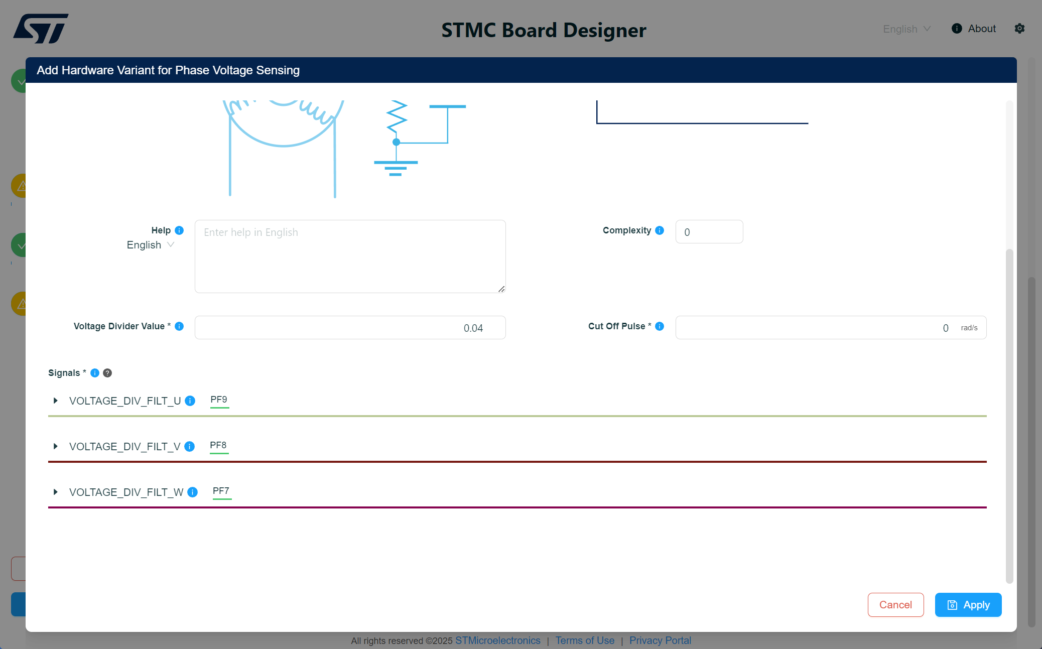 pin conflict on MCSDK board designer - STMicroelectronics Community