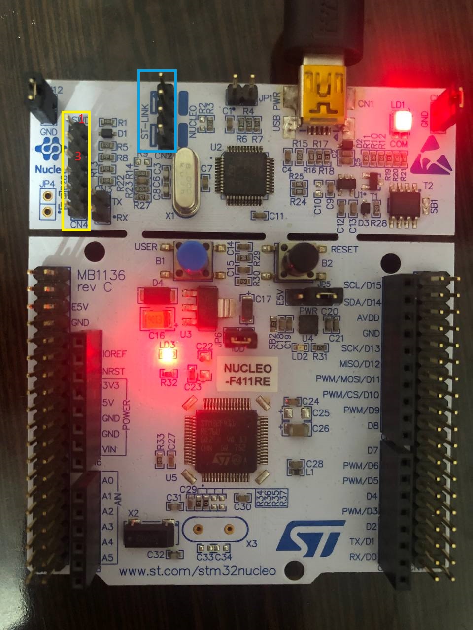 Solved: Use nucleo-64 ST-Link debugger for another MCU - STMicroelectronics Community