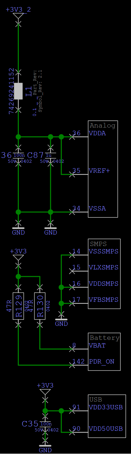 Solved: STM32H745 - unused SMPS pins - STMicroelectronics Community