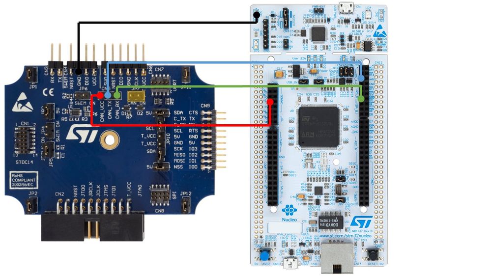 How to connect to the STM32 CAN Bootloader interfa ... How to connect to the STM32 CAN Bootloader interfa ...