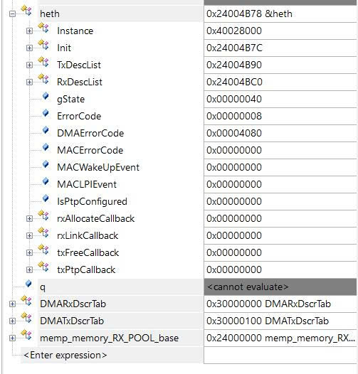 STM32H723VGT6 + ETH + LWIP: Error pbuf_alloc and E... - STMicroelectronics Community