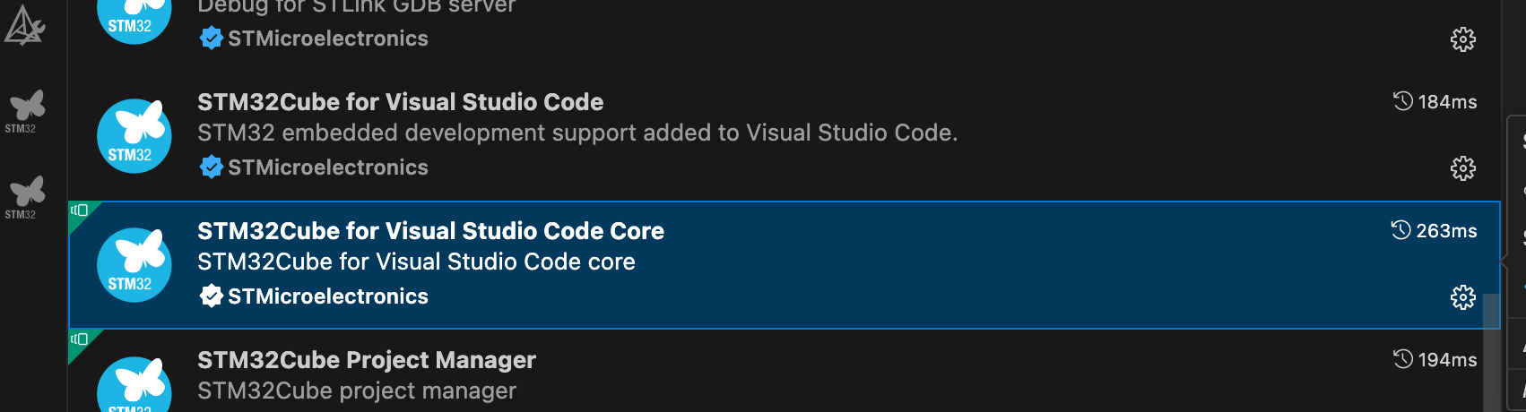 Solved: After installing STM32Cube for Visual Studio Code,... - STMicroelectronics Community