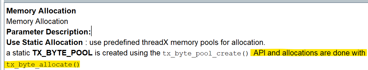 Solved: ThreadX, using new and delete with no static alloc... - STMicroelectronics Community