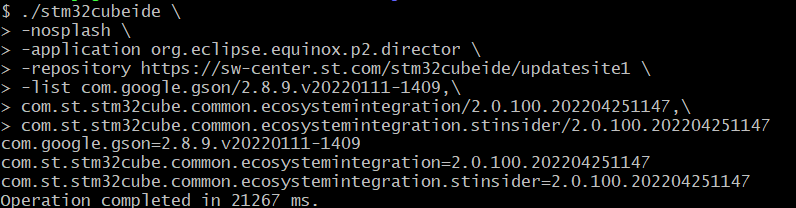 Solved Error Updating To Stm32cubeide 1100 Stmicroelectronics Community