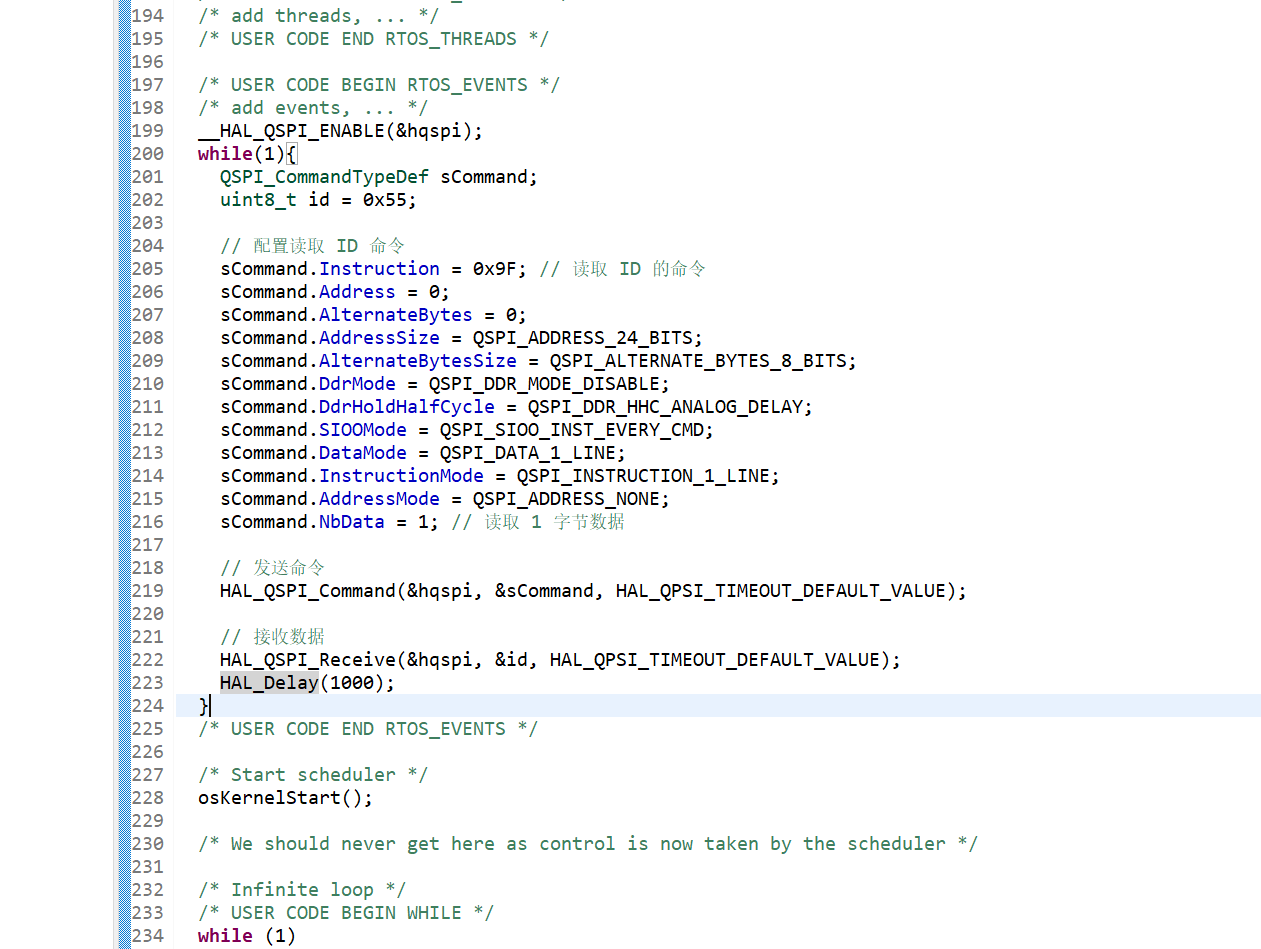 Solved: QSPI is not working on STM32H747 in FreeRTOS threa... - STMicroelectronics Community