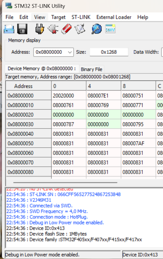 How to setup STM32CubdeIDE using ST Link V2 Debugg... - STMicroelectronics Community