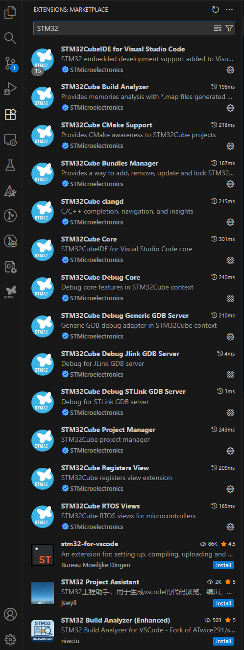 Solved: STM32 VS Code Extension Disappear in VS Code ...