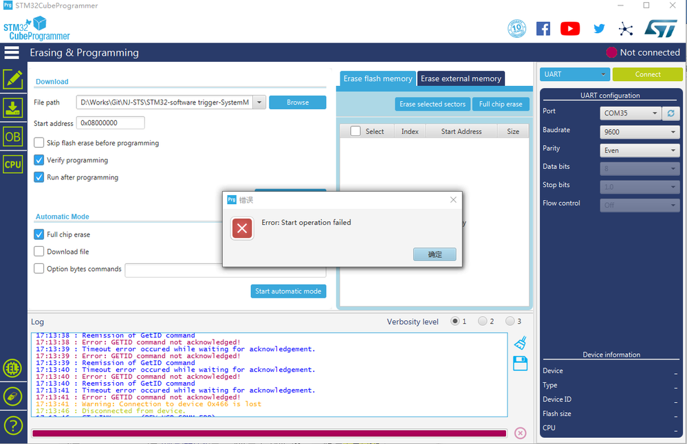 Stm32g030k6t6 Execute System Memory Bootloader St Stmicroelectronics Community