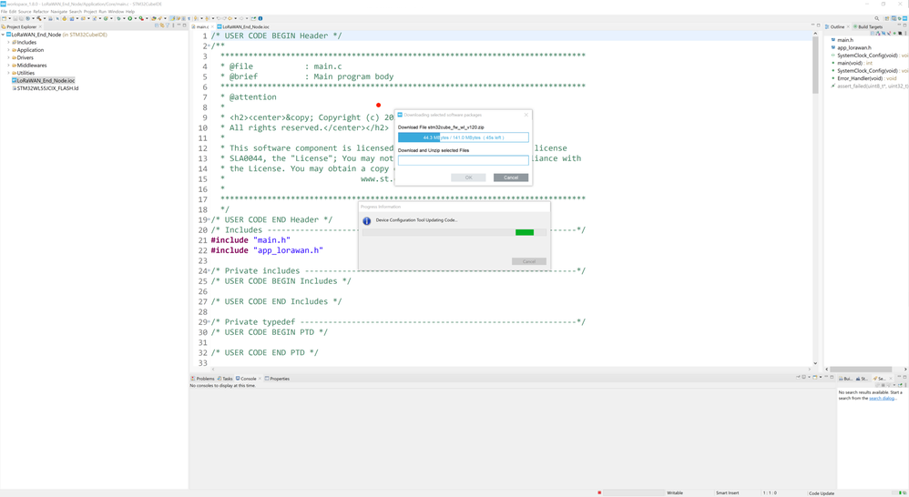 Solved: CubeMX : How to choose a specific MCU Package vers ... Solved: CubeMX : How to choose a specific MCU Package vers ...