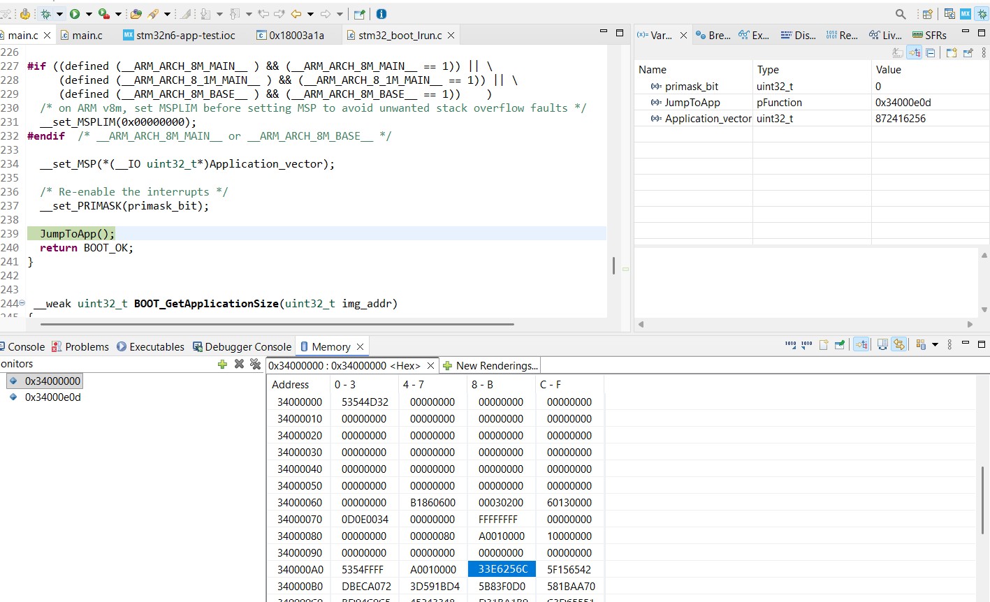 STM32N657I0HxQ - Custom Board - FSBL Load & Run is ...
