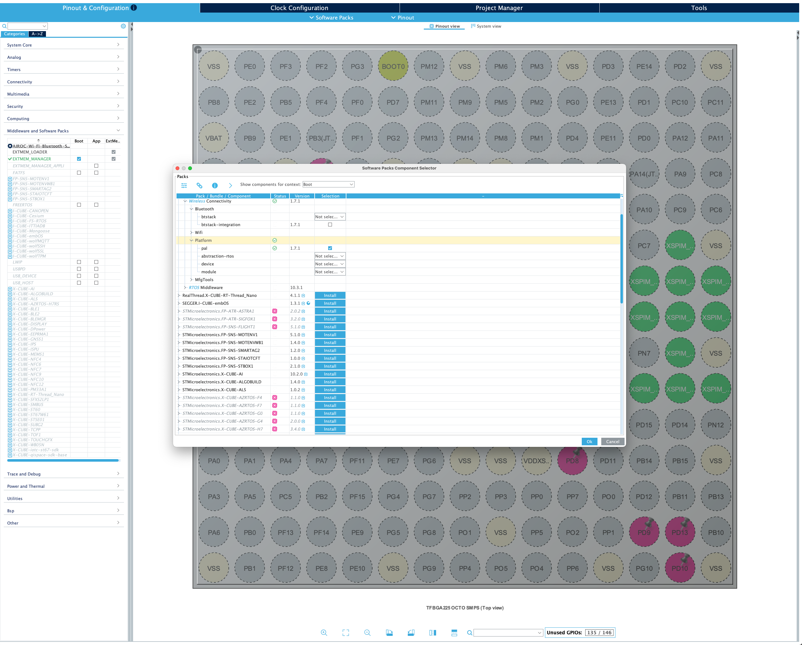 STM32 CubeMx Exception - STMicroelectronics Community