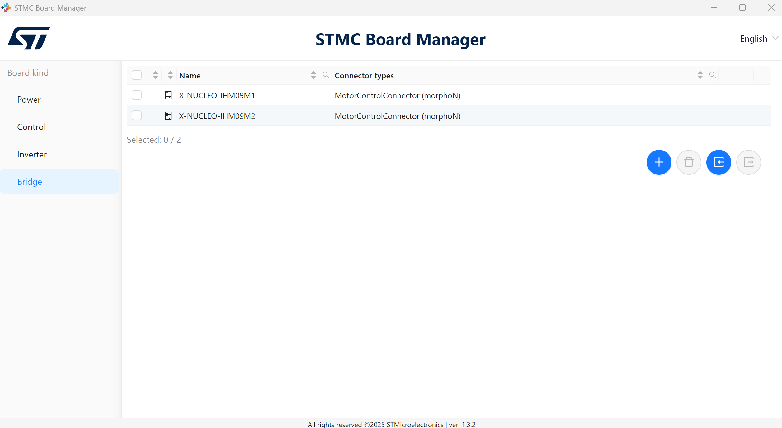 MC Workbench 6.4.1 – Connecting STEVAL-IHM039V1 wi... - STMicroelectronics Community