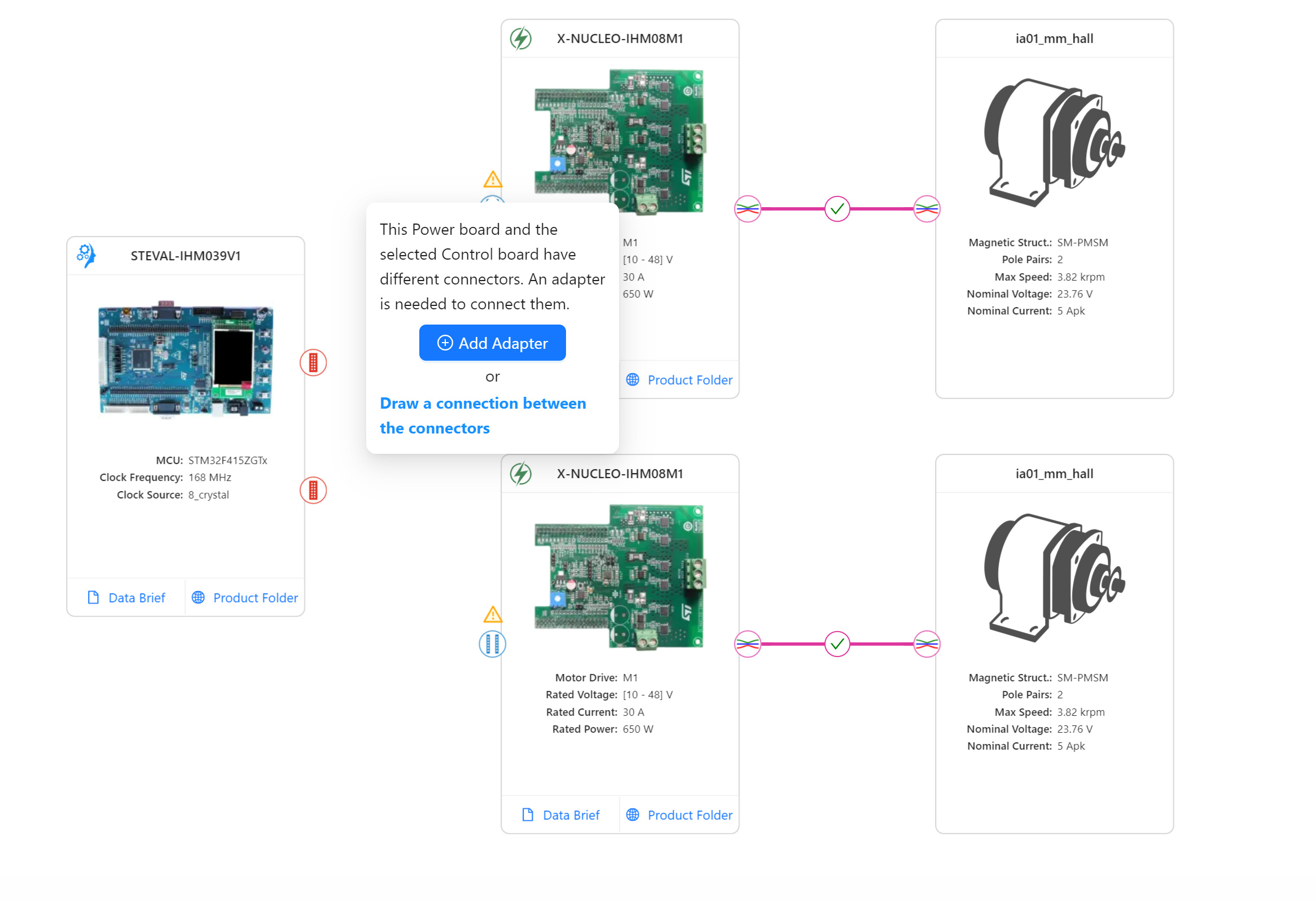 MC Workbench 6.4.1 – Connecting STEVAL-IHM039V1 wi... - STMicroelectronics Community