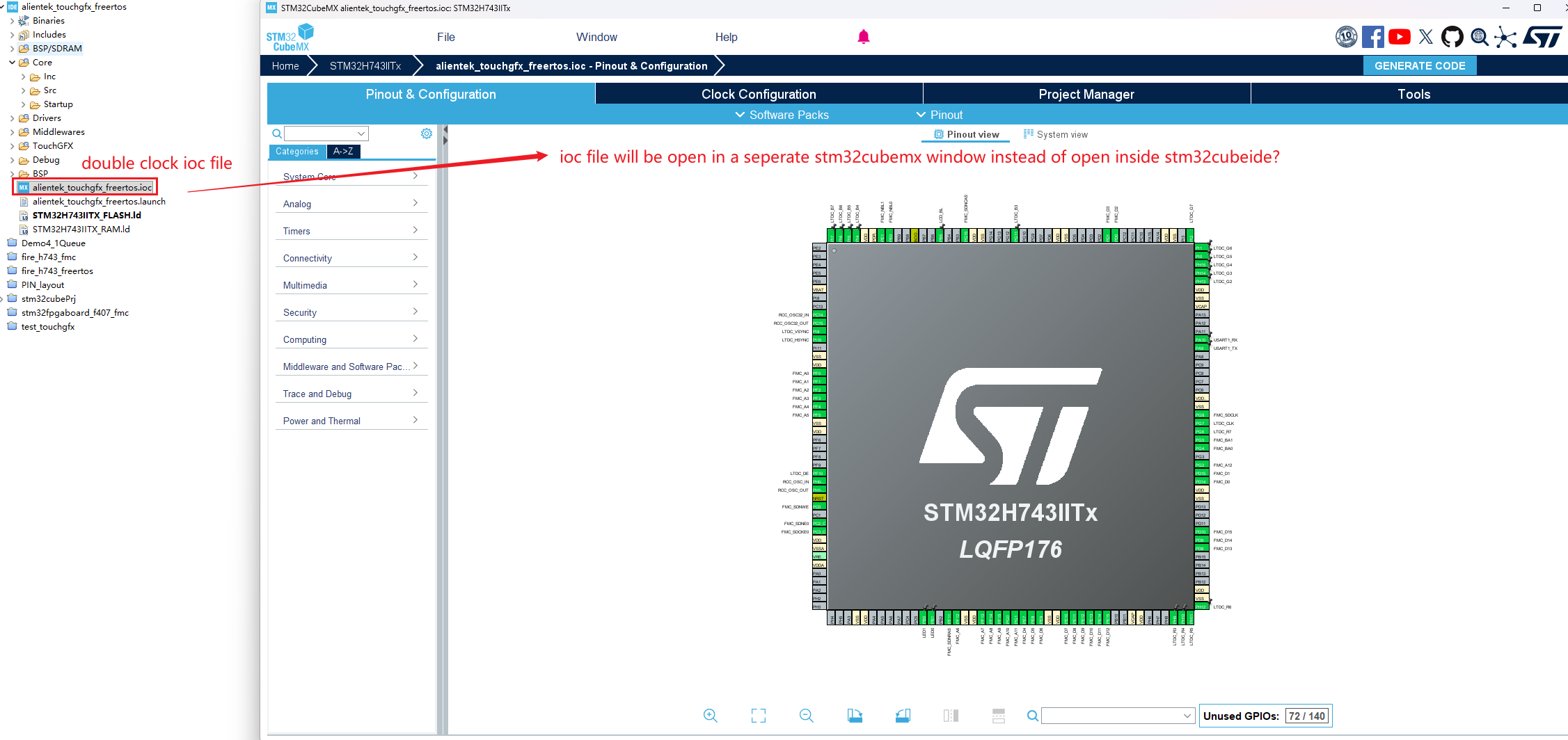 Solved: How to open ioc file inside stm32cubeide? - STMicroelectronics Community